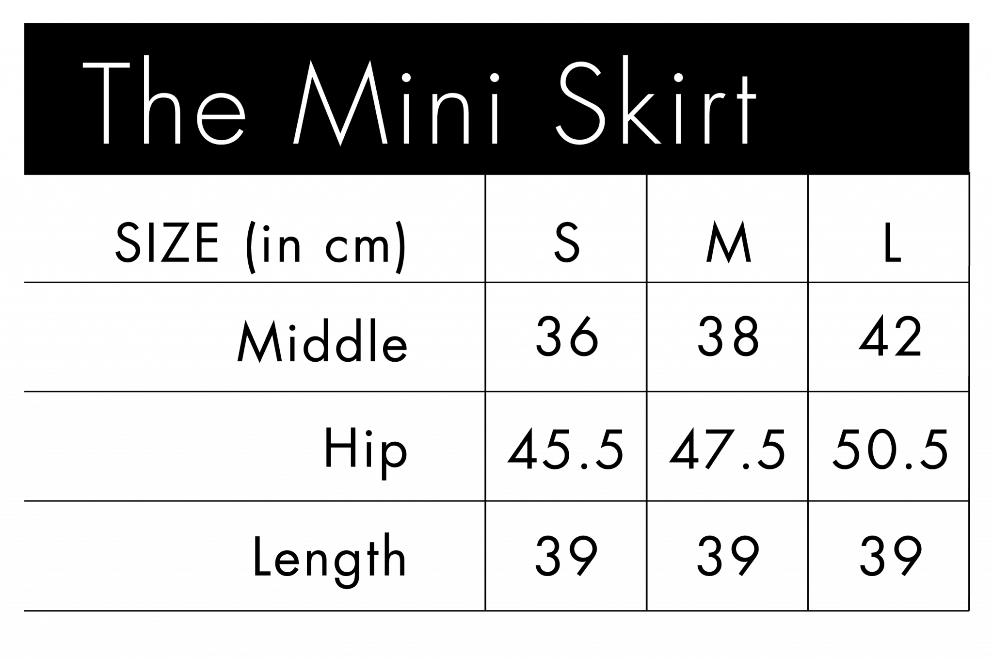 The Mini Skirt – Nimal